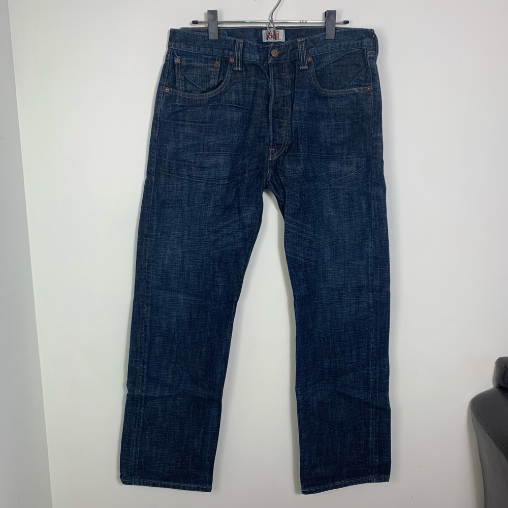 501 Straight Leg Button Fly Levi Jeans - Gem